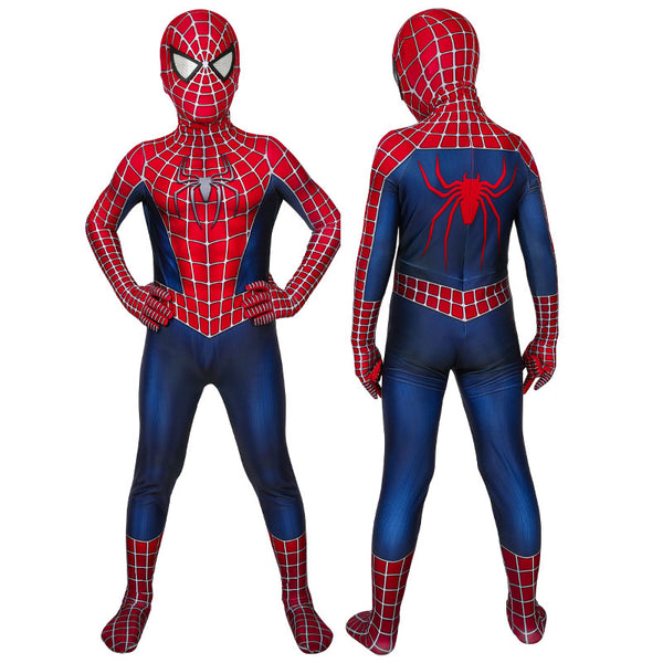 Buy Spider Man 2 Peter Parker Kids Jumpsuits Cosplay Costume – Cosplay ...