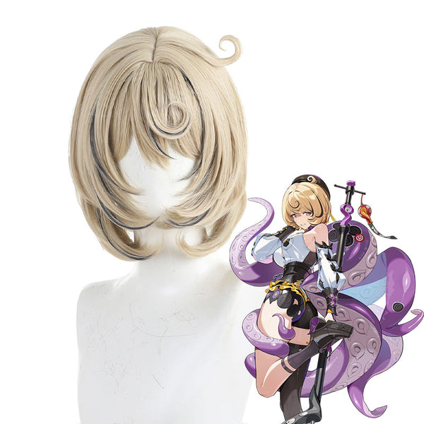 Yidhari Murphy Wig - Zenless Zone Zero Cosplay | Rose Mesh Cosplay Clans
