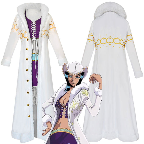 One Piece Nico Robin Arabasta Arc Outfit Cosplay Costumes – Cosplay Clans