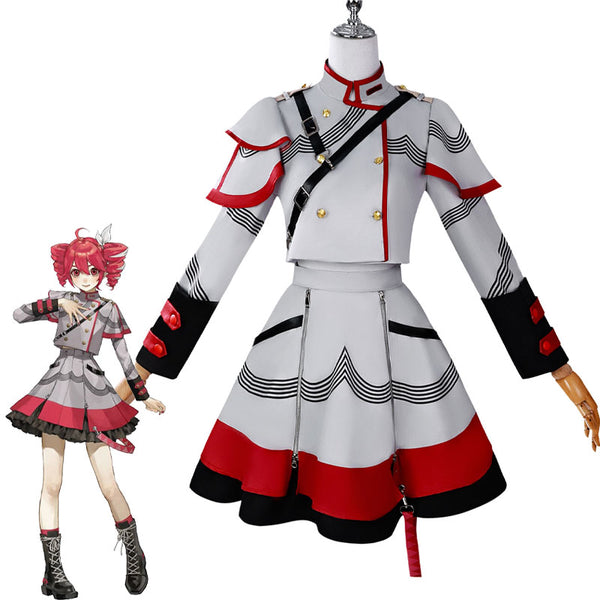 Buy Vtuber Virtual Idol Kasane Teto Cosplay Costumes – Cosplay Clans