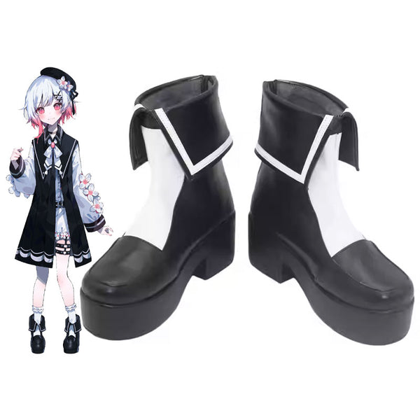 Magical Girl Witch Trials Sakuraba Emma Cosplay Shoes Leather & Rubber ...