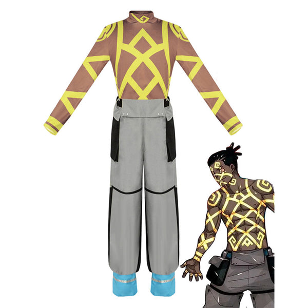 Fire Force Ogun Montgomery Cosplay Costumes | Flamy Ink – Cosplay Clans