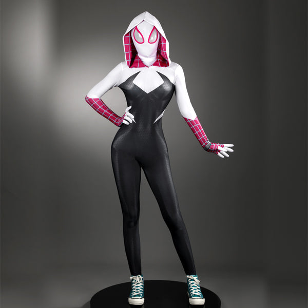 Spider-Woman Gwen Stacy Jumpsuit Cosplay Costumes For Sales – Cosplay Clans