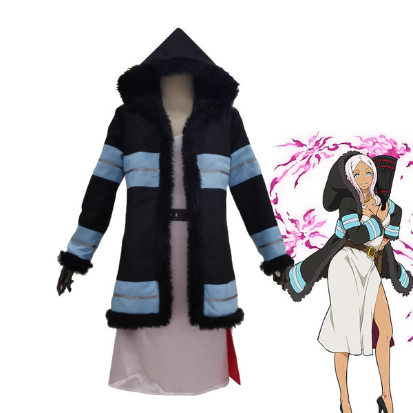 Anime Fire Force Princess Hibana Fire Suit Cosplay Costume for Sale ...