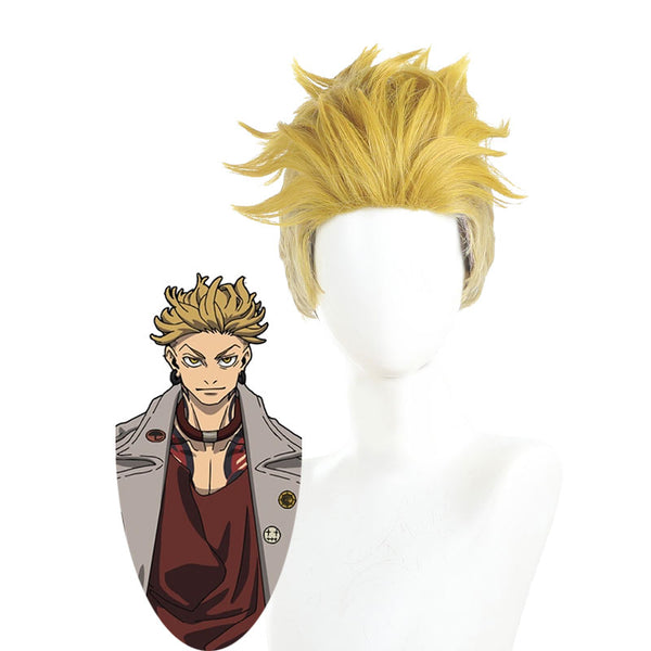 Enjin Wig - Gachiakuta Cosplay | Heat-Styleable Matte Fibers & Rose ...