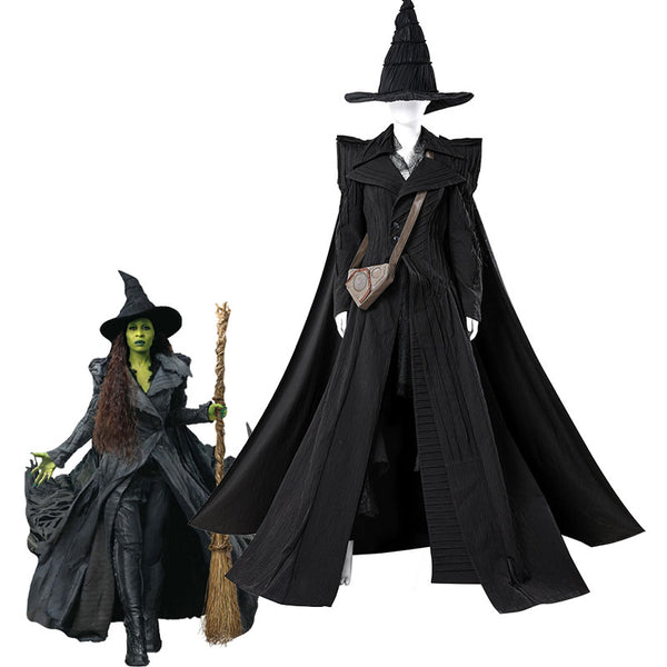 Movie Wicked: For Good Elphaba Cosplay Costumes Cosplay Clans