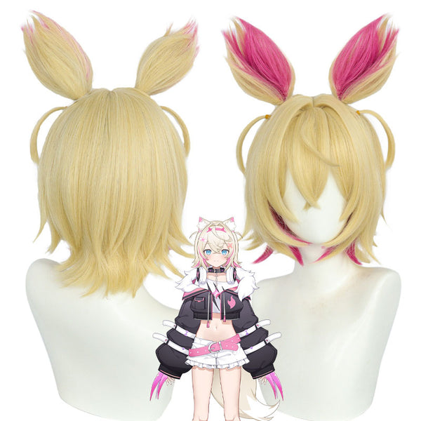 Buy Hololive English Virtual YouTuber Mococo Abyssgard Cosplay Wigs ...