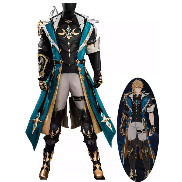 Game Genshin Impact Varka Cosplay Costumes Outfit Details Cosplay Clans