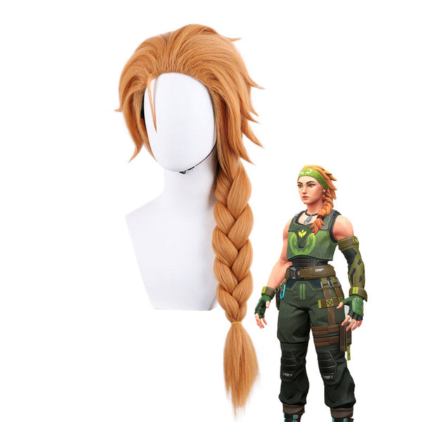 Valorant Skye Cosplay Wigs – Cosplay Clans