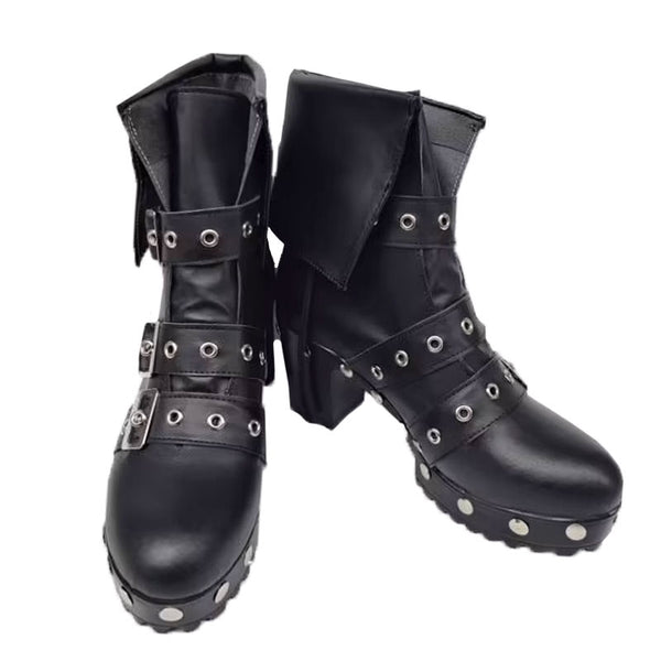 Game Goddess: NIKKE Yuni Cosplay Shoes | Conquer with Style – Cosplay Clans