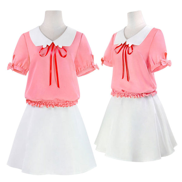 Anime Rent-A-Girlfriend Chizuru Ichinose Pink Outfits Cosplay Costume ...