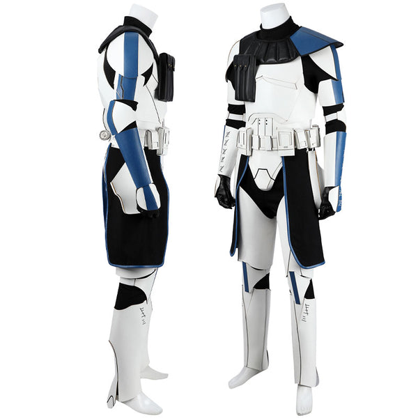 Captain Rex Costume | Star Wars Clone Wars Uniform | Twill, PU Leather ...
