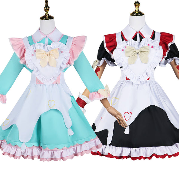 Needy Streamer Overload Angel-Chan Ame-Chan Maid Cosplay Costume ...