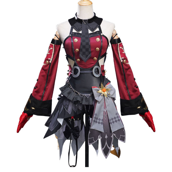 Genshin Impact Goth Girl Meropide M Cosplay Costumes – Cosplay Clans
