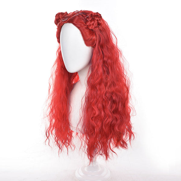Buy Descendants: The Rise of Red Red Cosplay Wigs – Cosplay Clans