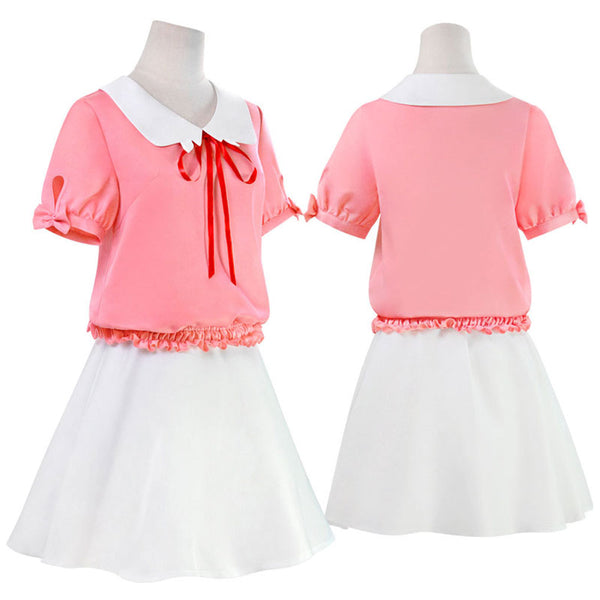 Anime Rent-A-Girlfriend Chizuru Ichinose Pink Outfits Cosplay Costume ...