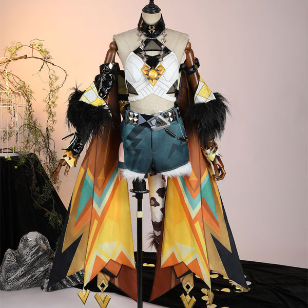 Buy Genshin Impact Xilonen Cosplay Costumes – Cosplay Clans