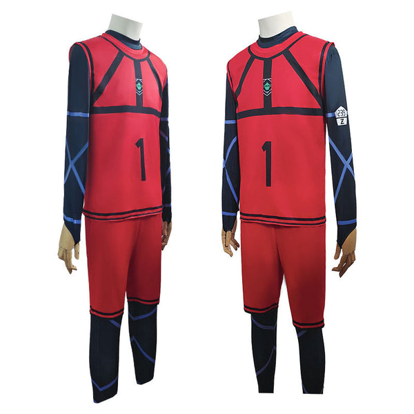 Buy Anime Blue Lock Rin Itoshi Cosplay Costumes and Jerseys – Cosplay Clans