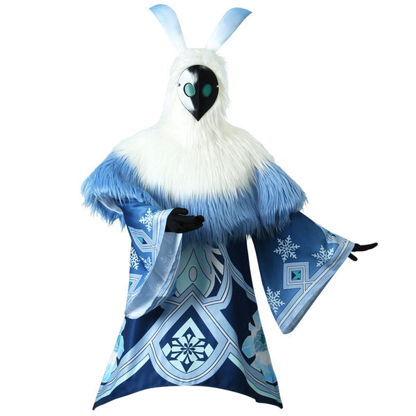 Game Genshin Impact Cryo Abyss Mage Outfit Cosplay Costumes – Cosplay Clans