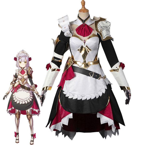 Game Genshin Impact Noelle Cosplay Costumes For Sales – Cosplay Clans