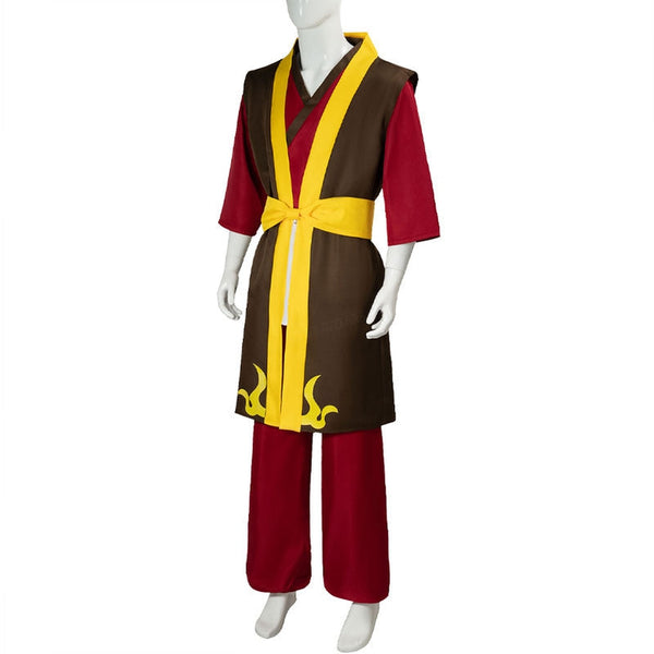 Anime Avatar The Last Airbender Prince Zuko Outfit Cosplay Costume ...