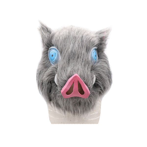 Anime Demon Slayer Kimetsu no Yaiba Inosuke Hashibira Cosplay Mask ...