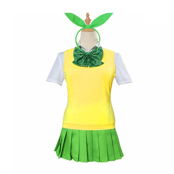 The Quintessential Quintuplets Yotsuba Nakano Outfits Cosplay Costume ...