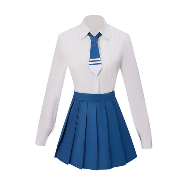 Anime Mieruko-chan Miko Yotsuya JK Uniform Cosplay Costume For Sales ...