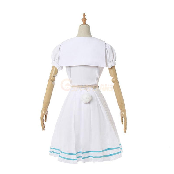 Anime Beastars Haru White Dress Cosplay Costume for Sale – Cosplay Clans