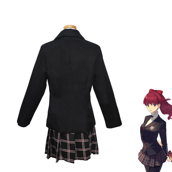 Anime Persona 5 Kasumi Yoshizawa JK School Uniform Cosplay Costumes ...
